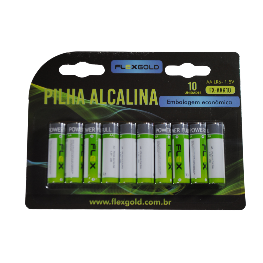 Linha Pilhas/Baterias da Flexgold