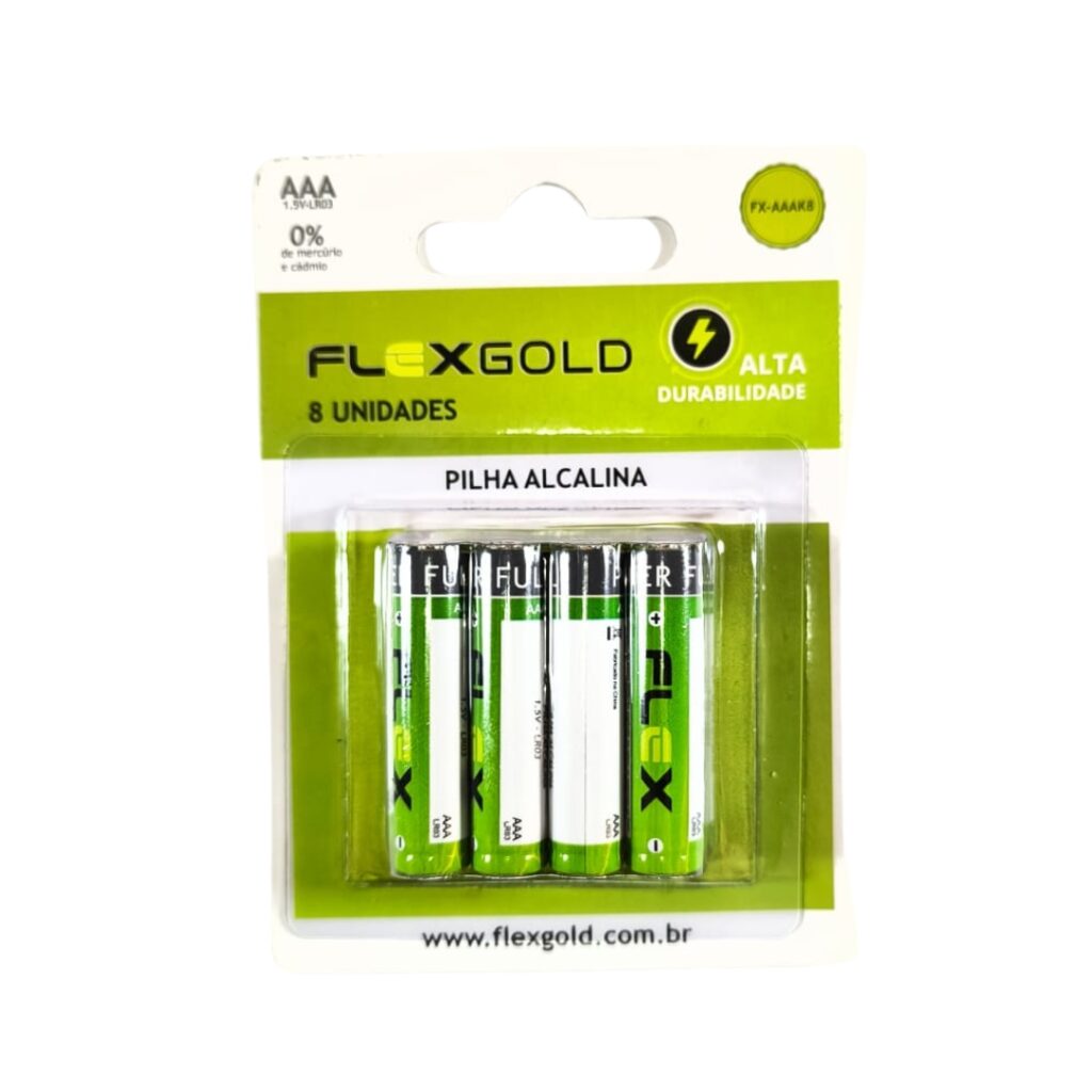 Linha Pilhas/Baterias da Flexgold